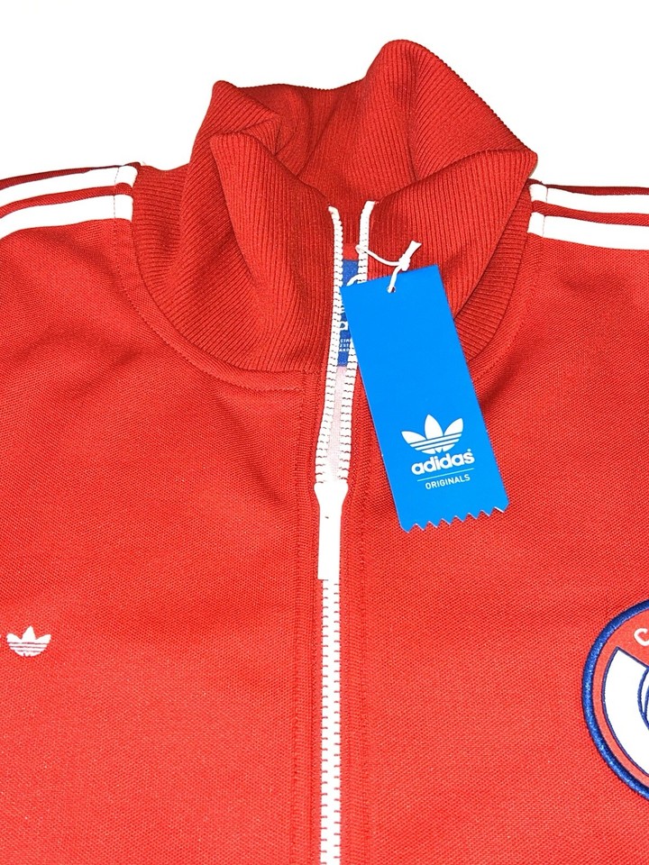 Adidas Originals Cuba Football Nations Flag Jacket 2010 US Large 232235 ...