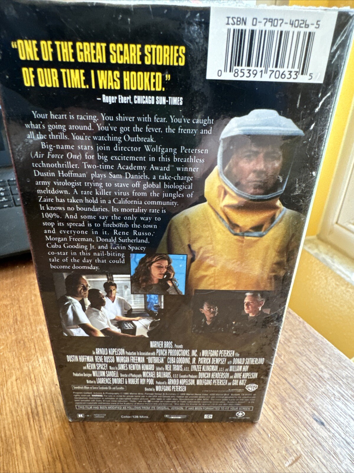 Outbreak (VHS, 1999, Warner Bros Hits) for sale online | eBay