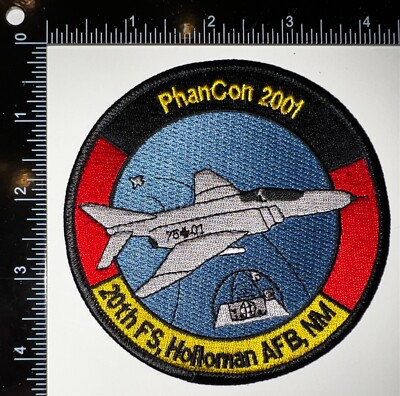 USAF US Air Force PhanCon 2001 20th Fighter Squadron Holloman AFB NM ...