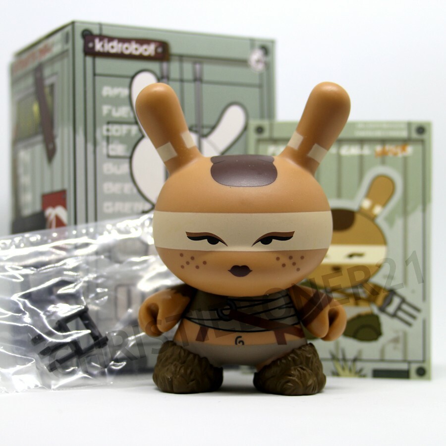 Kidrobot Post-Apocalypse Huck Gee Series - Feral Girl Dunny 3/32 | eBay