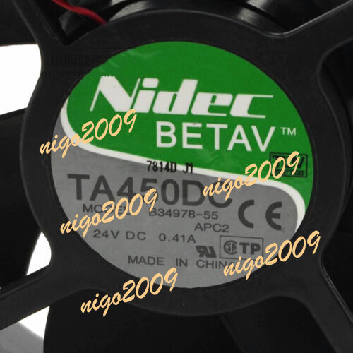 1PC Nidec TA450DC B34978-55 24V 0.41A 12CM 12038 Wind Drive Cooler ...