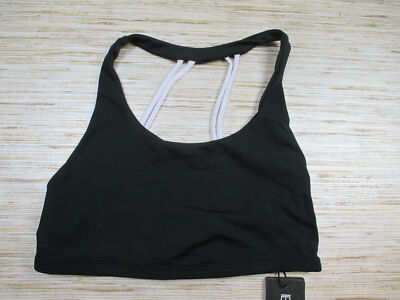 3265 Body Language sportswe Kloss top sports bra BLACK size M nwt $75 ...