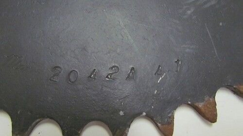 Martin 2042A41 Double Pitch Type A Sprocket C2052 Conveyor Roller Chain ...