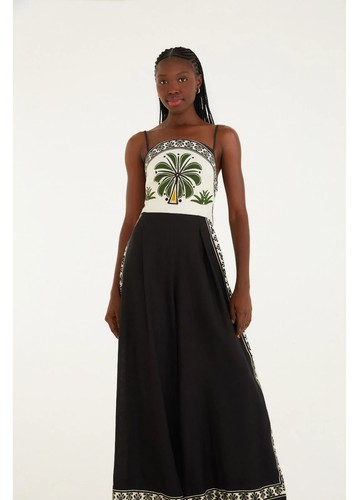 Farm Rio Brazil Tropical Garden Jumpsuit Size XS | eBay