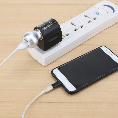 220V AC To 12V DC Wall Socket Plug Adapter Converter Universal Portable ...