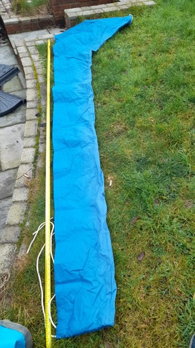 Yacht Main Sail Cover Boat With Throat Zip And Straps | eBay UK