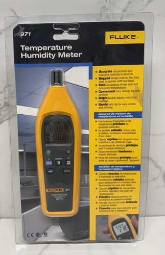 Fluke 971 Temperature Humidity Meter Brand new Free shipping!! | eBay