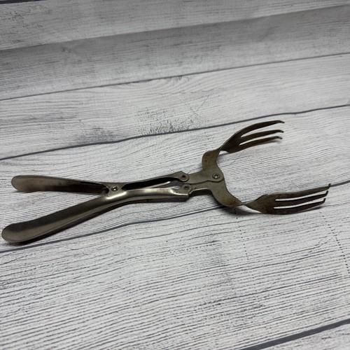 Vintage Mechanical Tongs Salad Forks | eBay