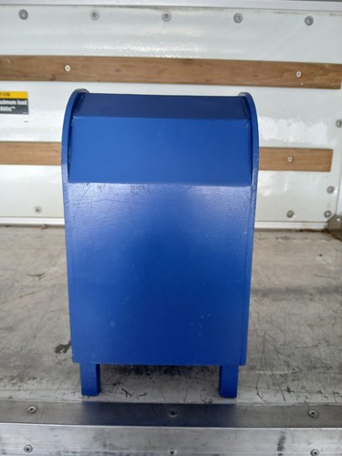 USPS POST OFFICE COLLECTION BOX LETTER MAIL TIME CLOCK. MELISSA AND ...