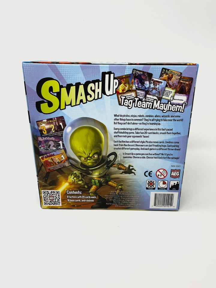 Smash Up Card Game: Strategy Family Deck-building Card Game ...