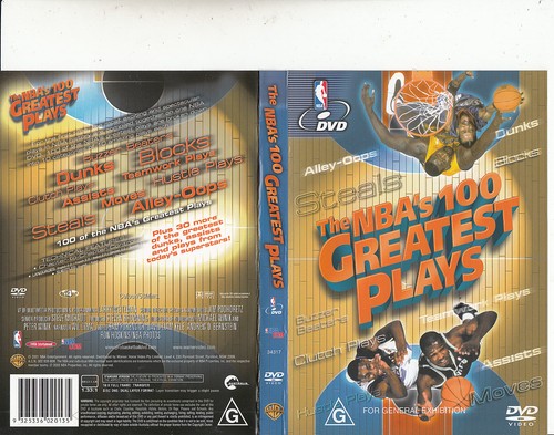 The NBA's 100 Greatest Plays-2001-Basketball NBA-DVD | eBay