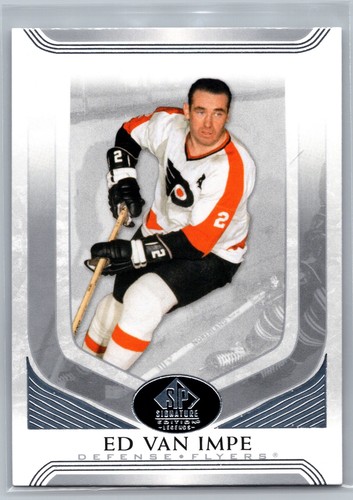 2020-21 SP Signature Edition Legends #291 Ed Van Impe Philadelphia ...