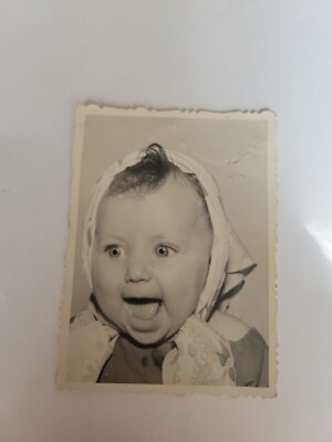 Vintage Photograph Happy Baby 1962 | eBay