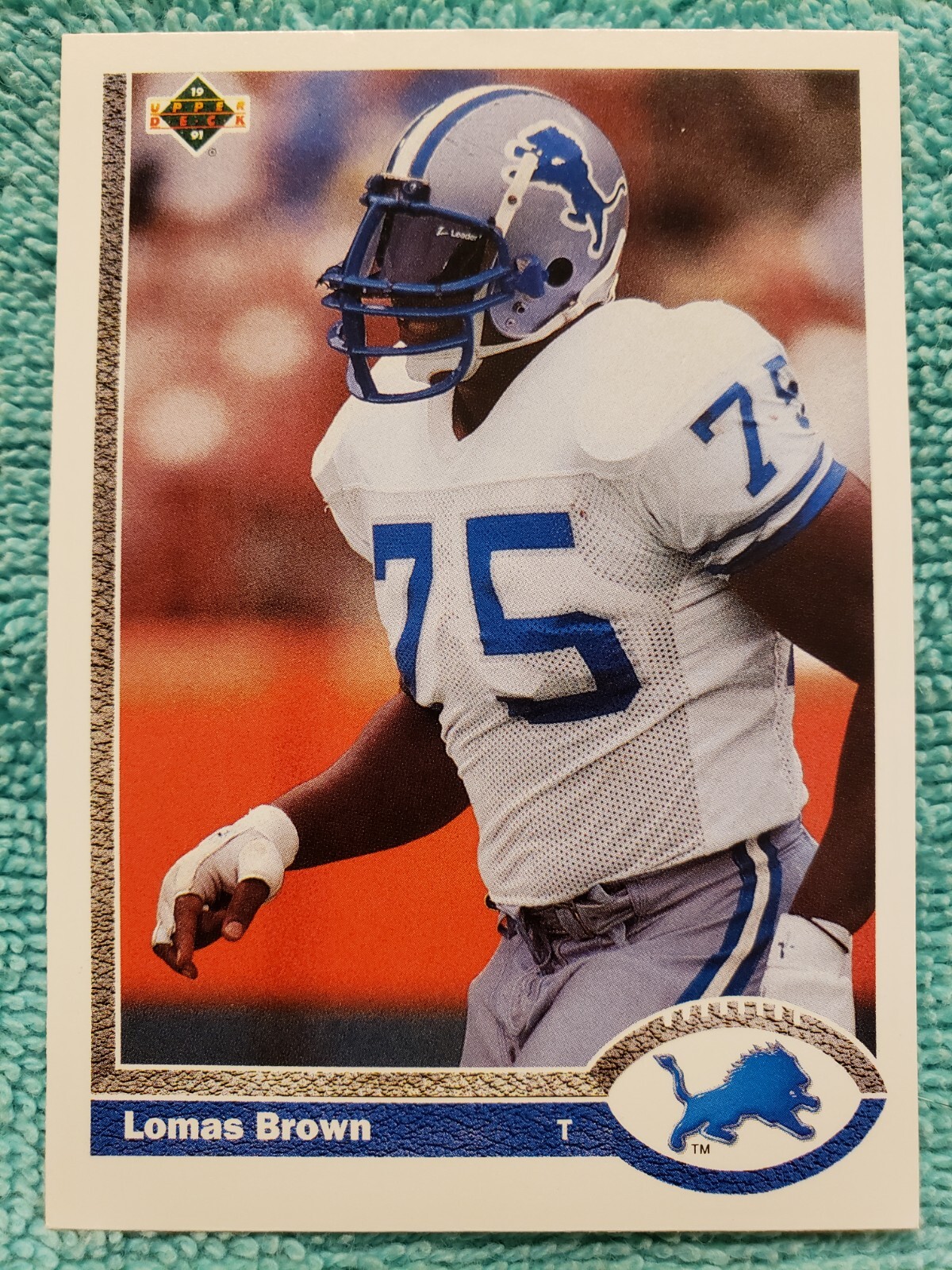 1991 Upper Deck - #325 Lomas Brown for sale online | eBay