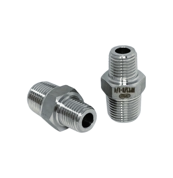 Stainless Steel Hex Nipple - MNPT to MNPT (Various Sizes) | eBay