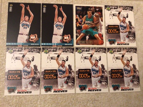 8 Bryant Reeves 1995-96 Upper Deck ROOKIE MINT 1996-97 Topps Crunch ...