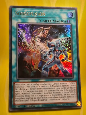 Over Fusion YUGIOH MP23 ULTRA RARE SPANISH 1st ED NM 09048 | eBay