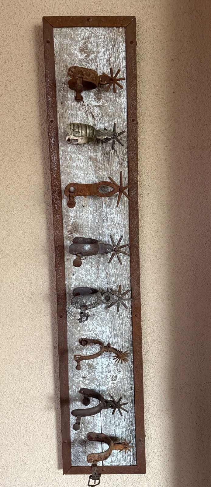 vintage western cowboy spurs display | eBay