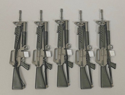 5 21ST CENTURY TOYS M16 RIFLE / GRENADE LAUNCHER FOR 1/6TH SCALE OR 12 ...