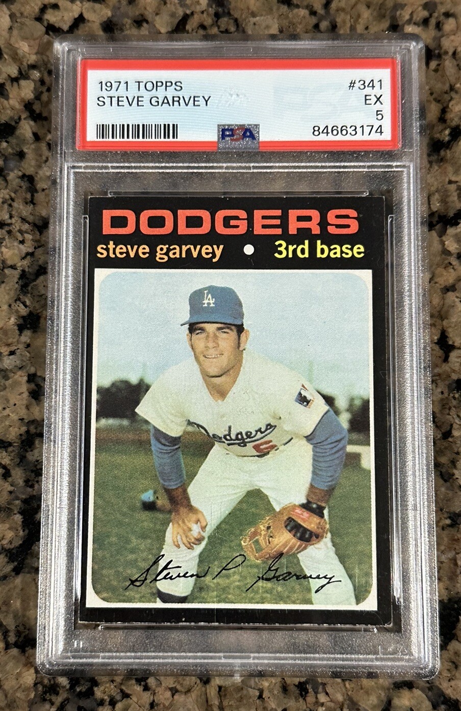1971 Topps Steve Garvey PSA 5 EX RC #341 LA DODGERS Rookie Card FHOF 🏆⚾ ...