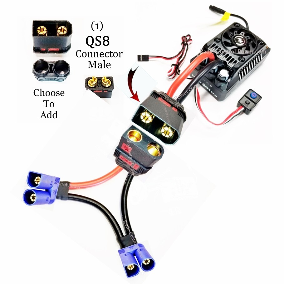 RCP-QS8 FEMALE TO IC5/EC5 MALE ANTI SPARK SERIES HARNESS 8/10 awg ...