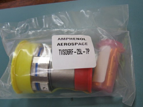 AMPHENOL TVS06RF-25L-7P Qty of 1 per Lot CIRCULAR MIL SPEC CONNECTOR ...