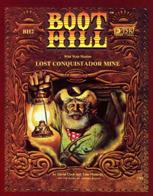 BH2: Lost Conquistador Mine Boot Hill Wizards of the Coast TSR RPG | eBay
