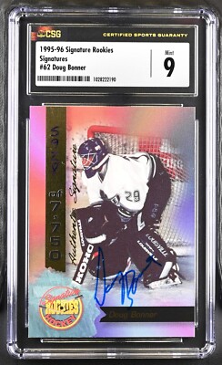 1995-96 Signature Rookies #62 Doug Bonner Seattle Thunderbirds -CSG 9 ...