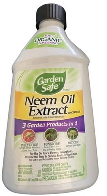 Garden Safe Neem Oil Extract Concentrate 10 fl oz 72845932310| eBay