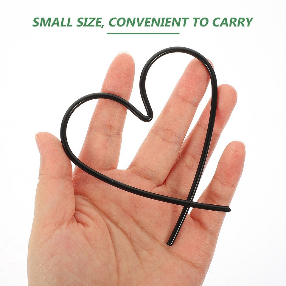 3pcs Iron Art Heart Shape Wall Ornament Wall Decor Metal Wall ...