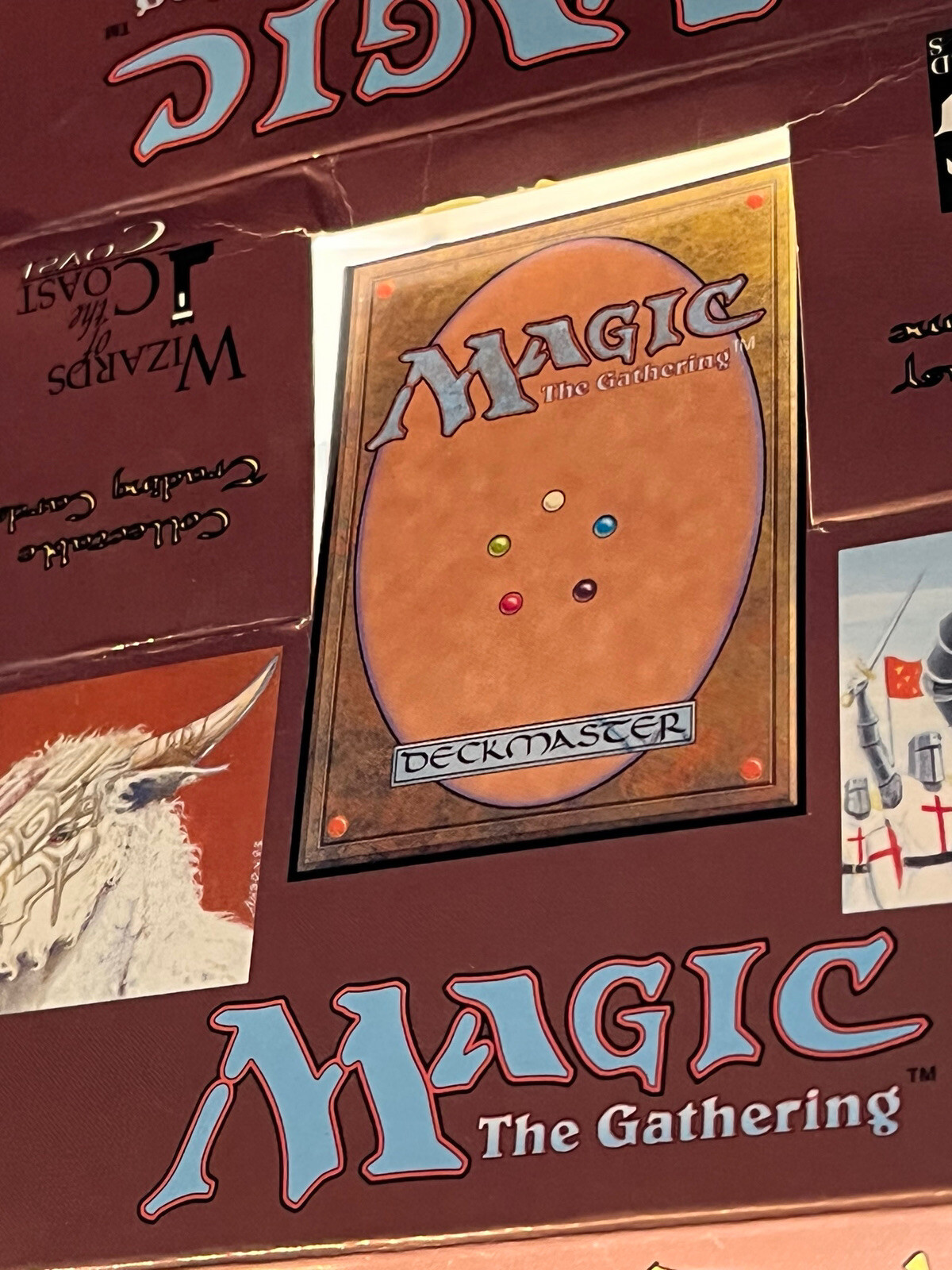 Vintage Magic Gathering Empty 1993 Alpha Starter Deck Box, Garfield ...
