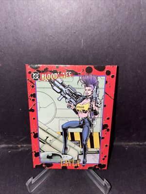 1993 SkyBox DC Bloodlines #55 Layla Christian Alamy Comic Trading Card ...