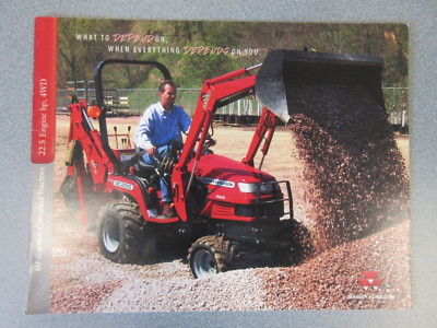 Massey Ferguson GC2300 & GC2310 TLB Tractors Brochure 16 Page | eBay