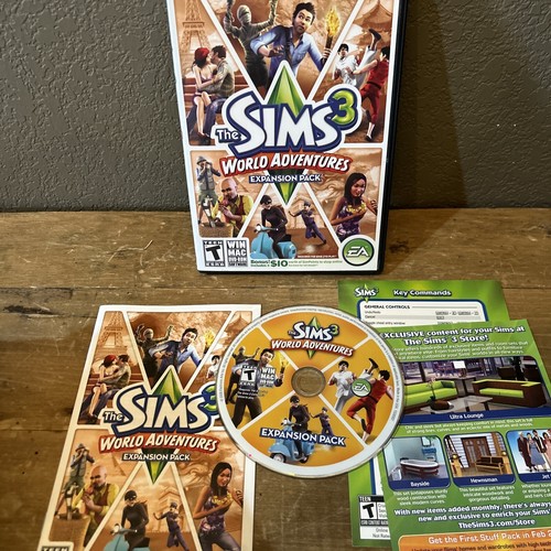 Sims 3 World Adventures Windows Mac 2009 Expansion Pack Installation ...