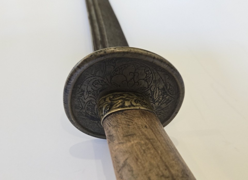 Authentic Chinese Dao Sword with Decorated Fittings, Qing Dynasty | eBay