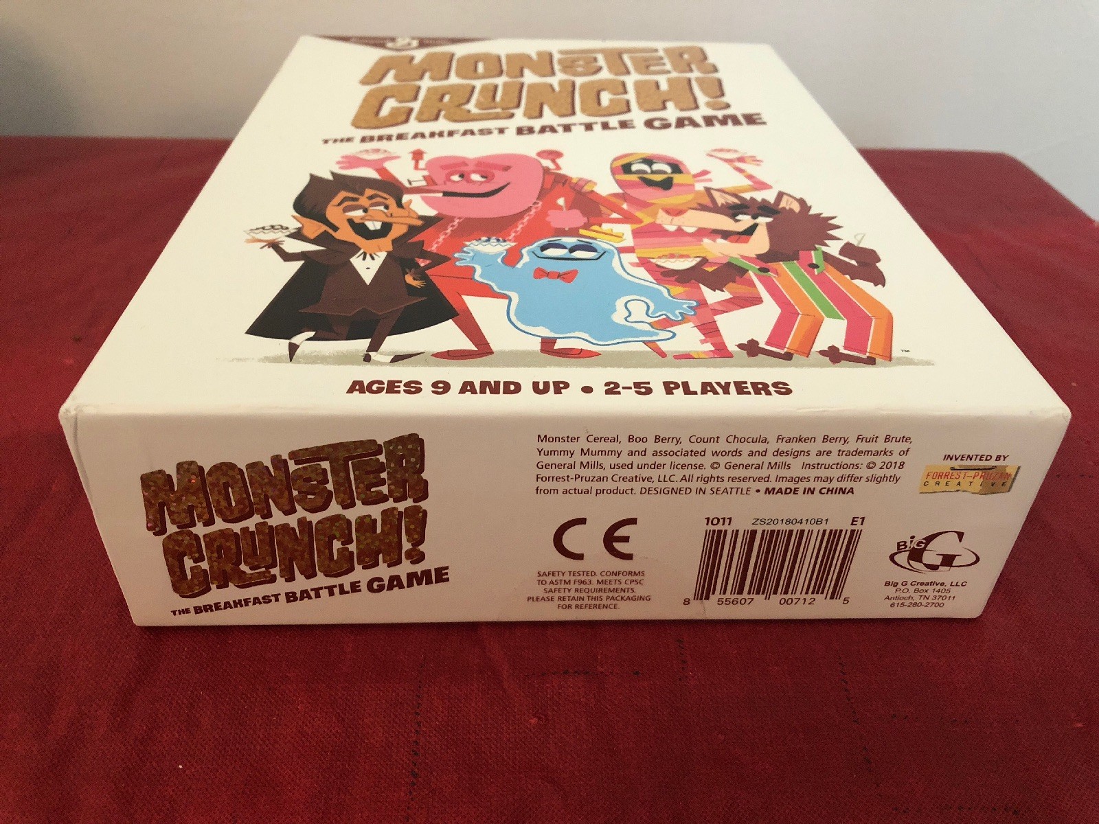 Monster Crunch The Breakfast Battle Game Count Chocula Frankenberry New ...