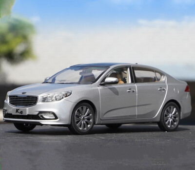 1/18 Scale KIA K4 2014 Silver Diecast Car Model Toy Collection Gift NIB ...
