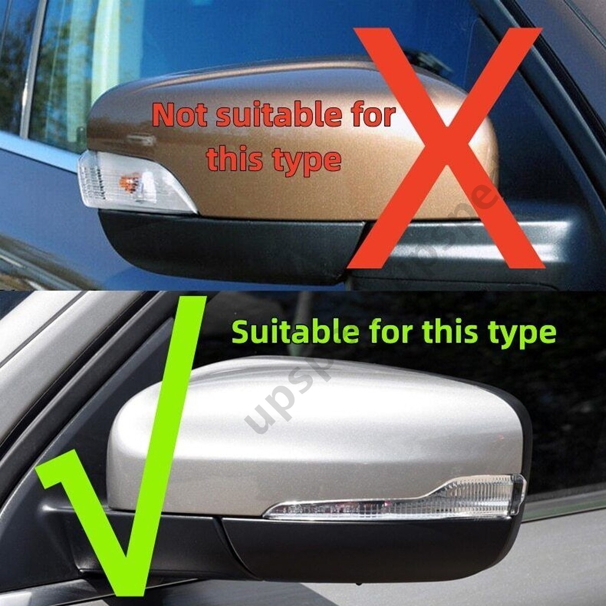 Silver Right Passenger Side Rearview Mirror Cap Cover For Volvo XC60 ...