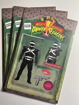 3 Lot Mighty Morphin Power Rangers 24 Phantom Ranger Variant Comic | eBay