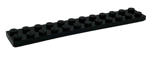 Lego 2445 Black Plate 2 x 12 Element 244526 | eBay