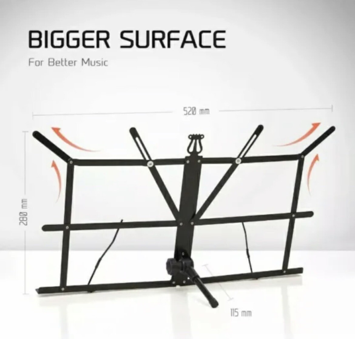 Desktop Music Stand with Carry Bag, Portable Brand Souidmy SMS-002 | eBay