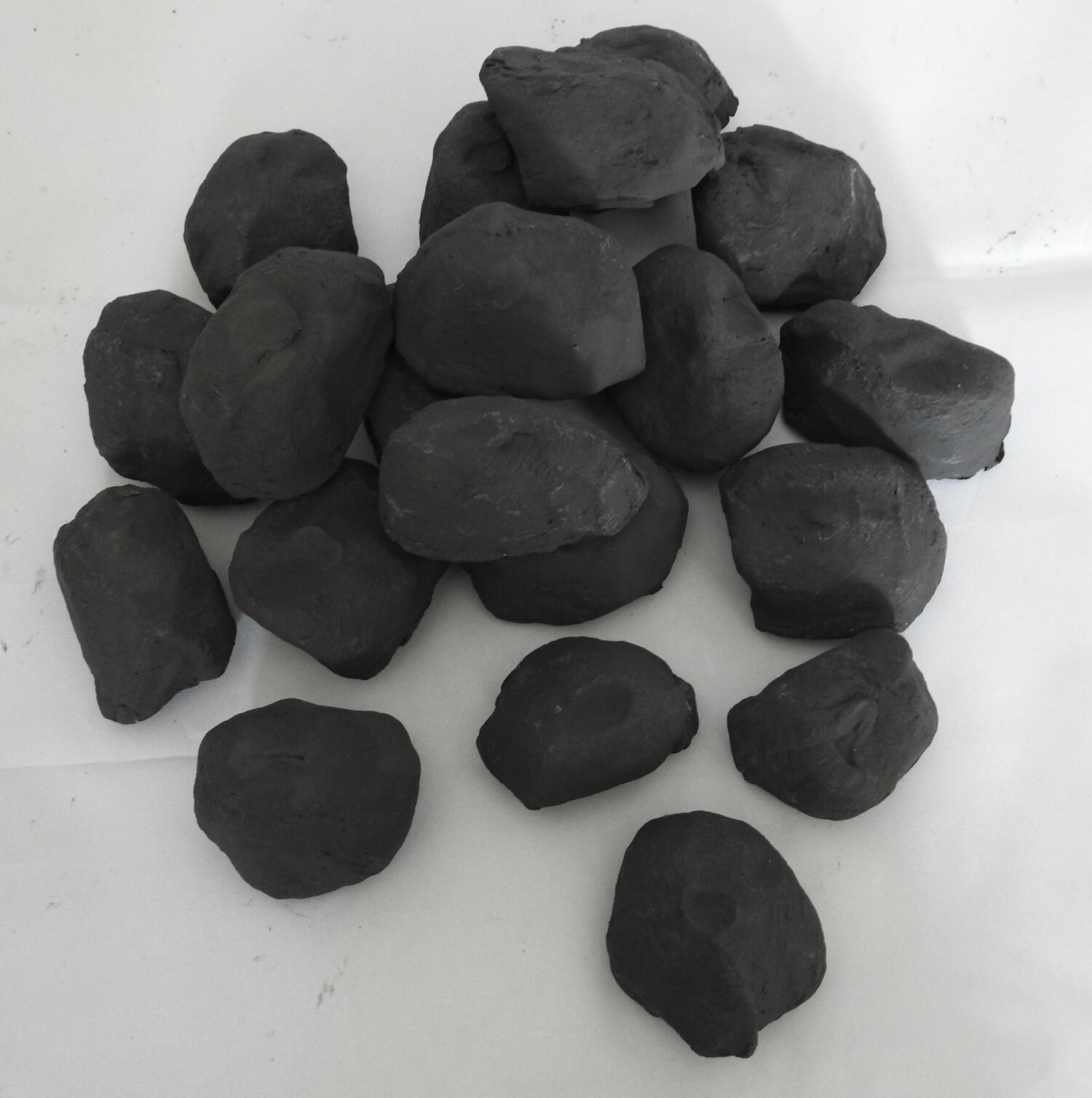 GAS FIRE REPLACEMENT CAST COALS CHOOSE AMOUNTSIZESVARIOUS FAKE ...