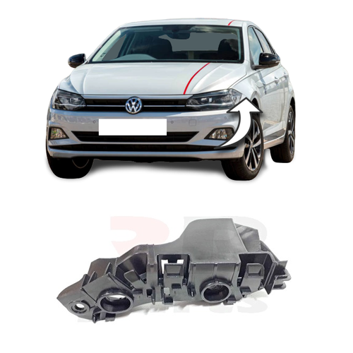 FOR VW POLO 2017 - 2020 NEW FRONT BUMPER SIDE HOLDER BRACKET LEFT N/S ...