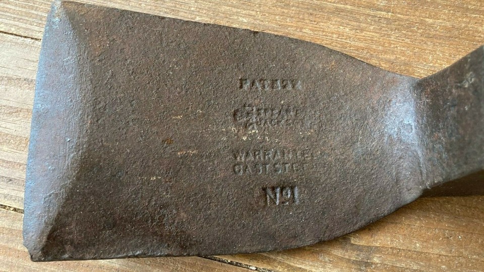 Antique Log Hewing Adze Timber Frame Log Cabin Hand Hewn Log Tool | eBay