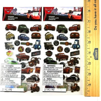 Disney Pixar Cars Stickers bundle 54 Pieces | eBay