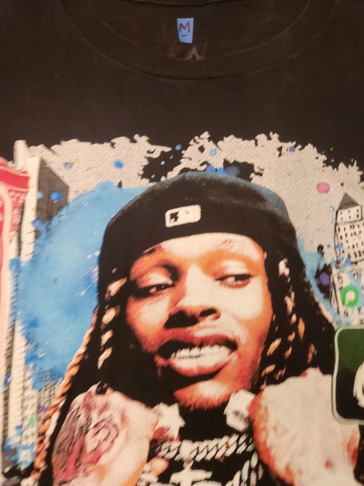 King Von Shirt Size M Medium Chicago Drill OTF Rap Hip-Hop Durk Loaded ...