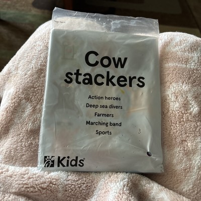 Chic-fil-A Toy Kid Meal Toy 2023 "Cow Stackers" Sealed | eBay