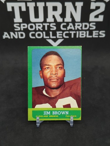 1963 Topps # 14 Jim Brown VG Cleveland Browns | eBay