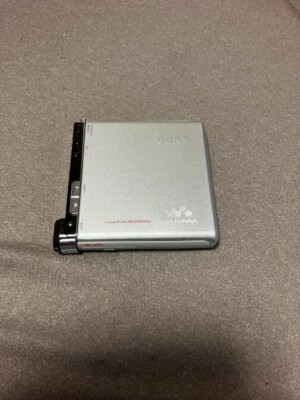 Sony MZ-RH1 MiniDisc Walkman HI-MD Recorder Player Silver Working ...