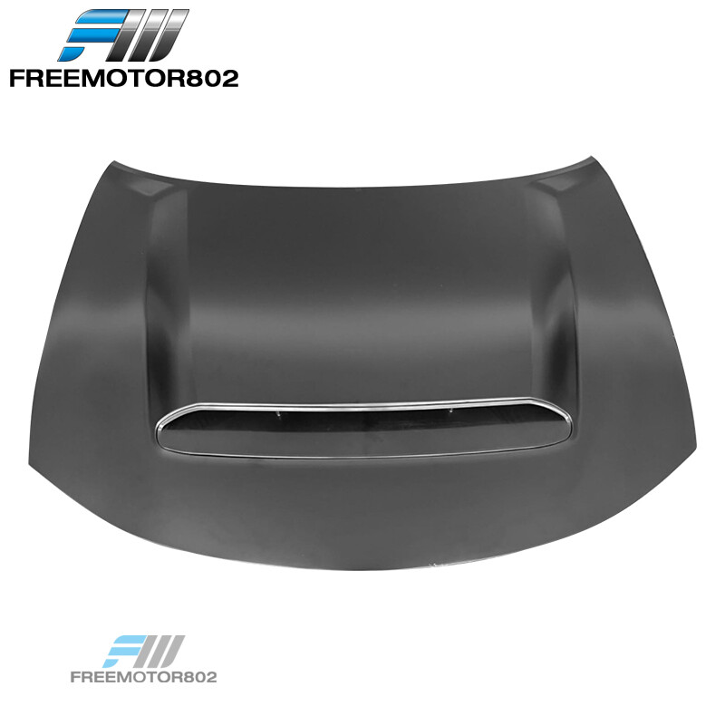 Fits 15-23 Dodge Charger Demon Style Hood Cover Air Vent Black Aluminum ...